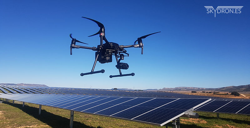 Termografía aérea con drones y cámaras infrarrojas - Skydron